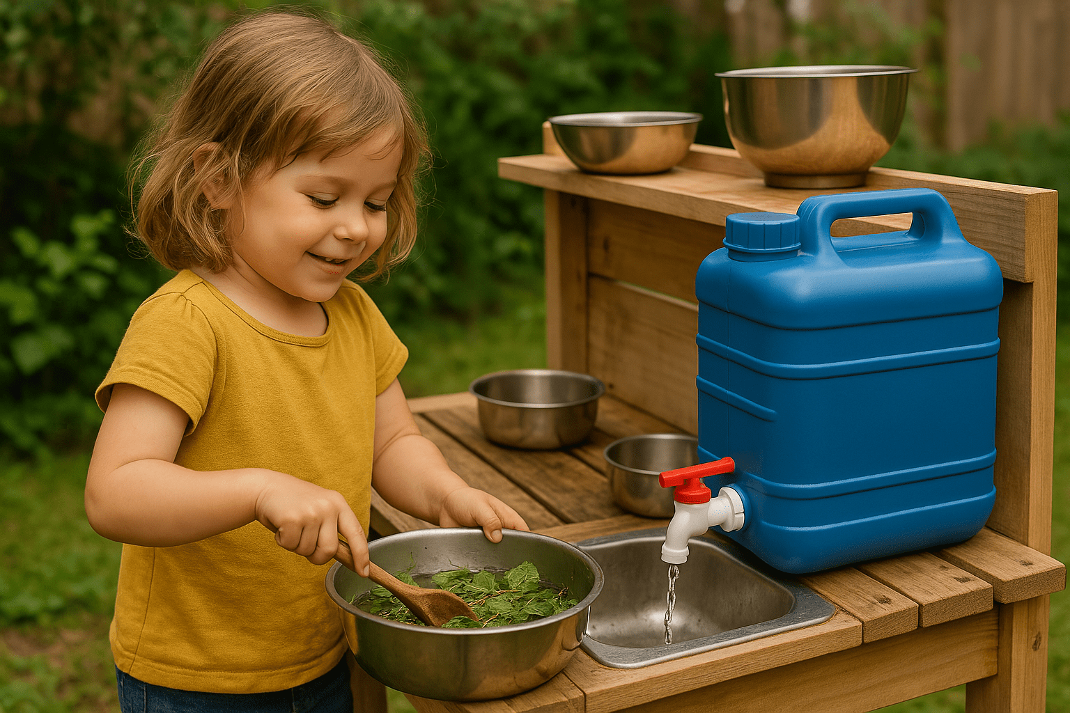 Wasserbehälter für Matschküche – So bringst du Wasserspaß ins Spiel ...